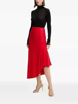 TWINSET Midi Skirt With Ruffle Detailing