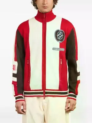 Drole De Monsieur La Maille Zippée Racing Cardigan