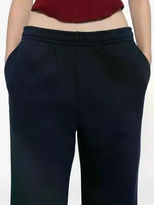 REFORMATION Kira Wide Leg Track Pants - Blue