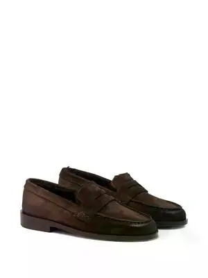 Marsèll Mocasso Panelled Loafers - Brown