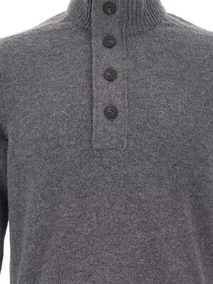 GRAN SASSO Button-placket Wool Sweater