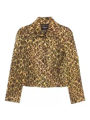 Rochas Animal-print Jacket