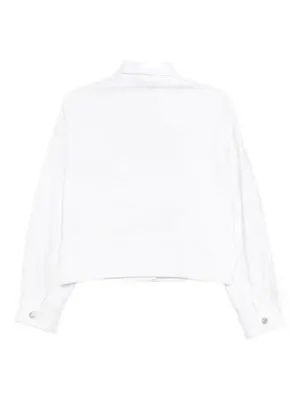 REFORMATION Rhodes Denim Jacket - White
