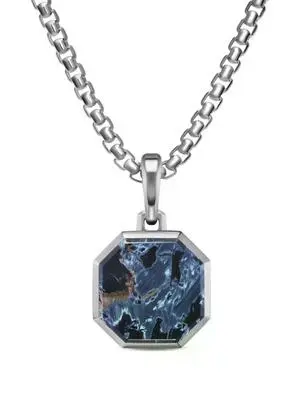 David Yurman Sterling Pietersite Amulet Pendant