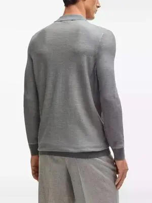 BOSS Crew-neck Silk Sweatshirt