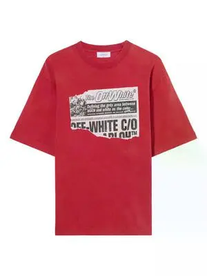 Off-White Graphic-print T-shirt - Red