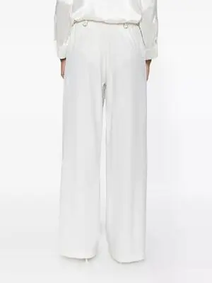 MEDEEA Ring-embellished Pleated Trousers