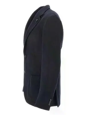 LARDINI Pin-detail Single-breasted Blazer