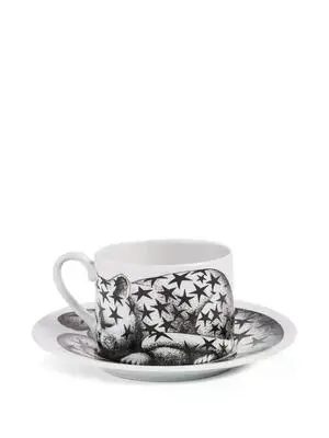 FORNASETTI Star Tea Cup - White