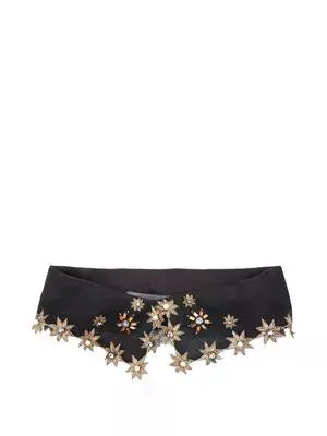 Alberta Ferretti Embellished Star Tie