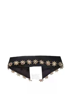Alberta Ferretti Embellished Star Tie