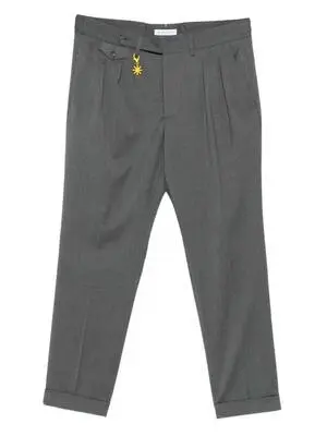 MANUEL RITZ Pleated Wool Trousers