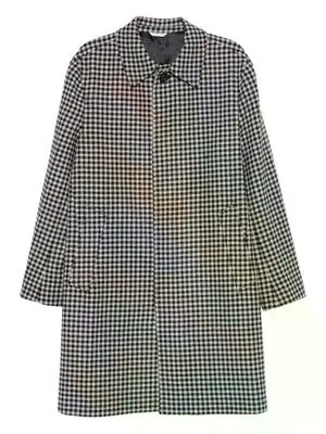MANUEL RITZ Houndstooth Pattern Coat