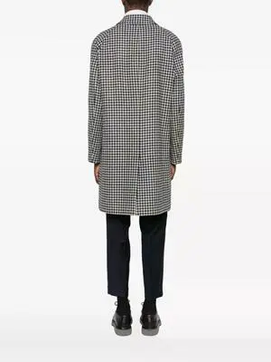 MANUEL RITZ Houndstooth Pattern Coat