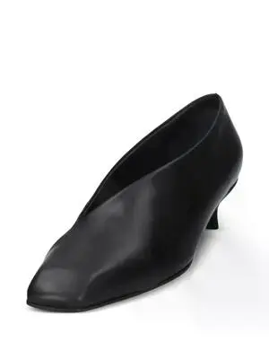 Vicini Square-toe Kitten-heel Pumps