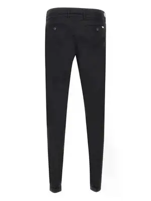 RE-HASH Turn-up Hem Trousers - Black