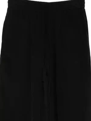 JACOB LEE Silk Trousers - Black