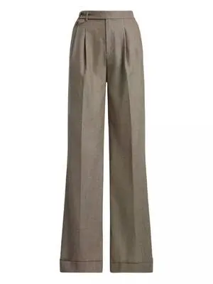 Ralph Lauren Pleated Wool Trousers