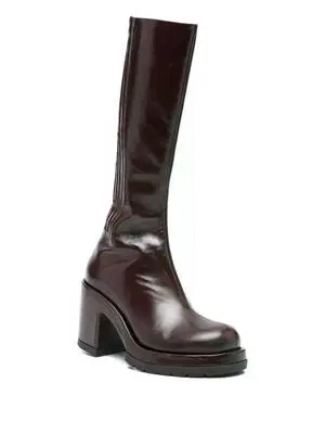 SAPIO 90mm Patent-finish Boots