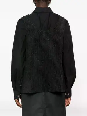 Christian Wijnants Ribbed Knit Vest