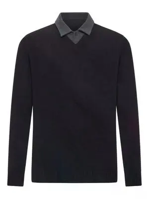 ROBERTO COLLINA Cotton-piquet Polo Shirt - Black