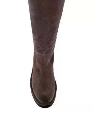 DEL CARLO Suede Knee High Boots