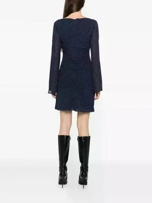 REFORMATION Esra Mini Dress - Blue