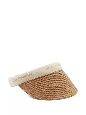 Helen Kaminski Bianca 8 Logo Visor - Neutrals