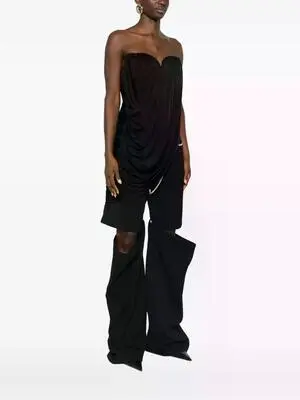 Giuseppe Di Morabito Draped Strapless Top