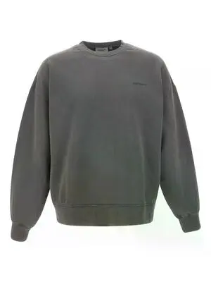 Carhartt Work In Progress Embroidered Crew Neck Sweatshirt - Grey