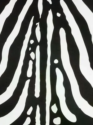 Dolce & Gabbana Medium Zebra-print Canvas Cushion