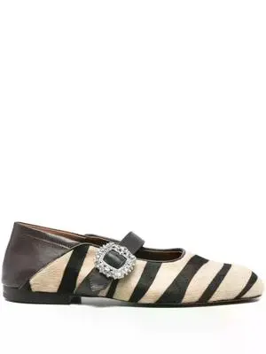 Wales Bonner Buckled Flats For Women