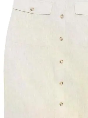 REFORMATION Britt Skirt - Neutrals