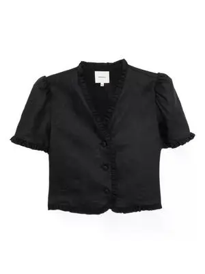 REFORMATION Bess Top - Black