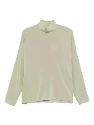 Tibi Funnel-neck Dolman-sleeve Top