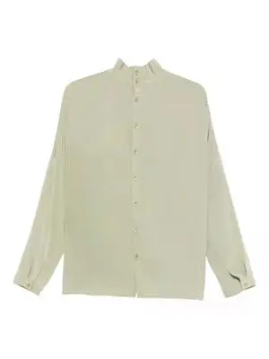 Tibi Funnel-neck Dolman-sleeve Top