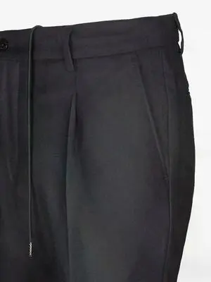 BE ABLE Drawstring Pleated Trousers