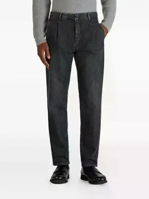 Incotex Pleated Jeans - Grey