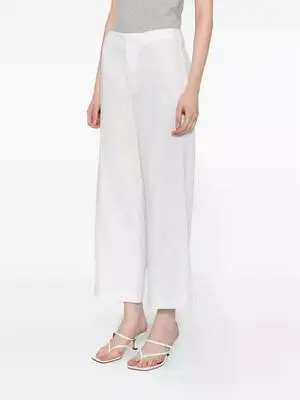 REFORMATION Joni Linen Cropped Trousers