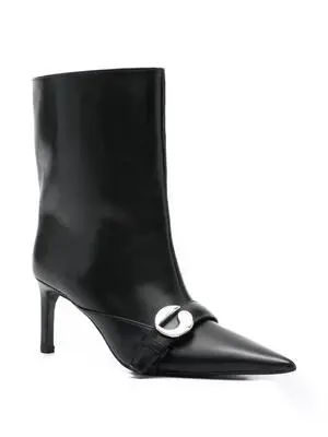 Coperni 75mm Belted Boots - Black