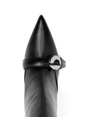 Coperni 75mm Belted Boots - Black