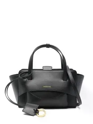 HIDESINS Small Logo-stamp Tote Bag - Black