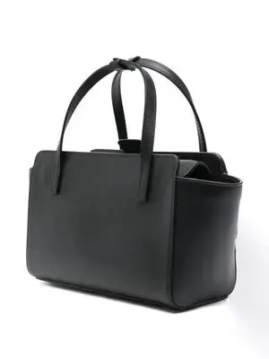 HIDESINS Small Logo-stamp Tote Bag - Black