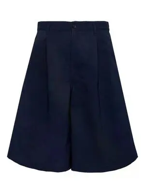 Comme Des Garçons Contrast-pocket Shorts - Blue