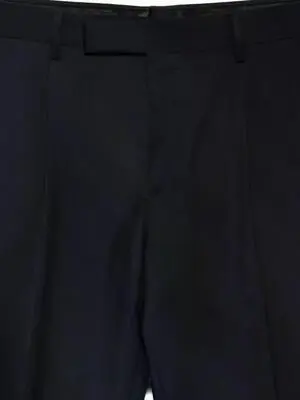 LARDINI Pleat-detail Trousers - Blue
