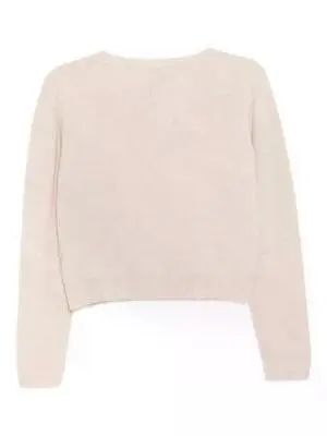 REFORMATION Cara Cardigan - Neutrals