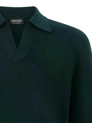 Zegna Jacquard Oasis T-shirt - Green