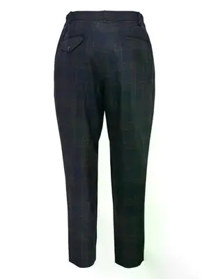 Comme Des Garçons Check-print Trousers