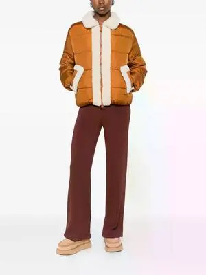 SAVE THE DUCK Faux-shearling Trim Jacket