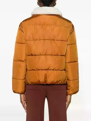 SAVE THE DUCK Faux-shearling Trim Jacket